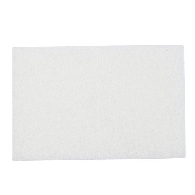 Norton - Hand Pads - 6 x 9 Inches - White - 1 Single Pad